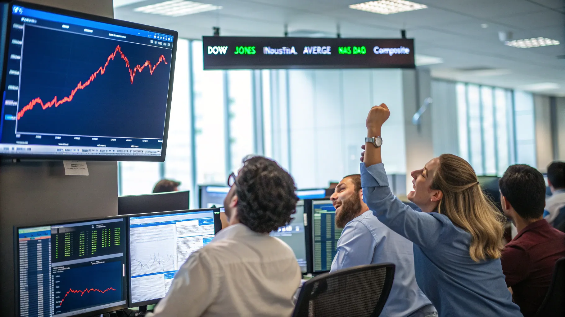 Dow Hits Record As Nasdaq Slips - The New York Report