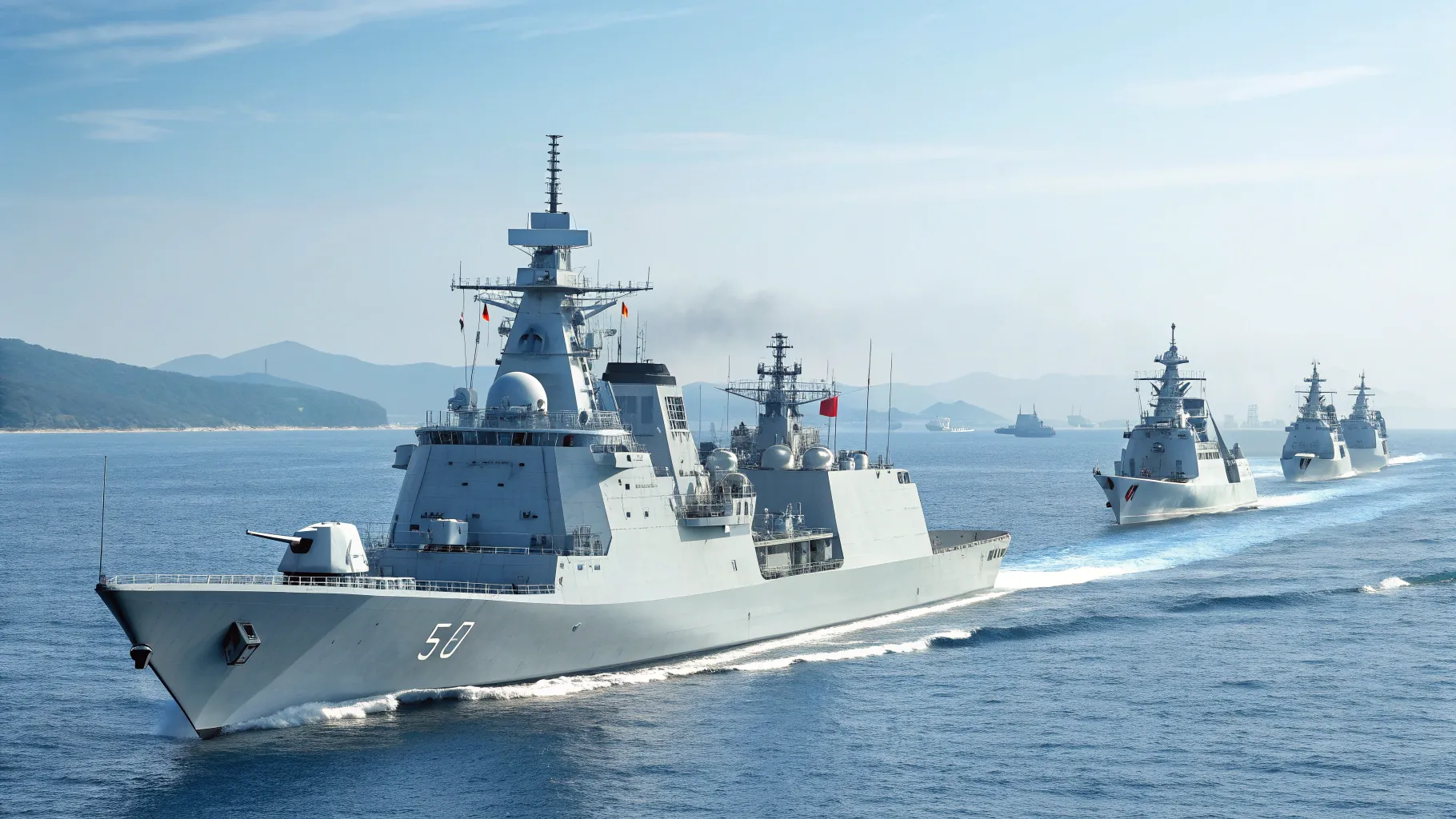 China Fields Eight Type 055 Destroyers - The New York Report